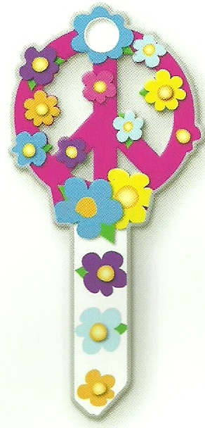 Lucky Line B104 Peace Sign – Were Keyed to Your Needs!!!!