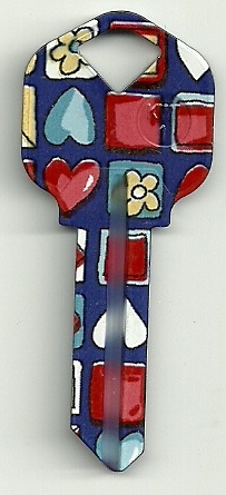 Kwikset Painted Keys Hearts – Were Keyed to Your Needs!!!!